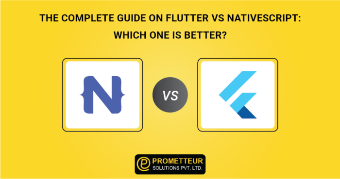 The Complete Guide On Flutter Vs Nativescript Which One Is Better Blog 8534