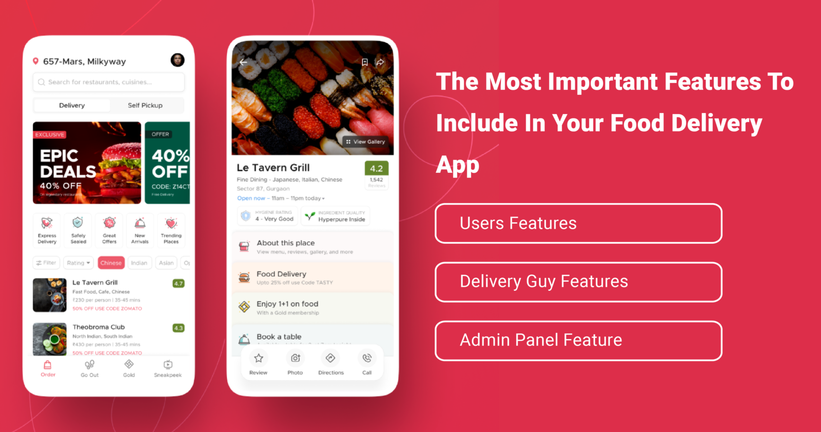 Complete Guide On Developing A Food Delivery App Like Zomato
